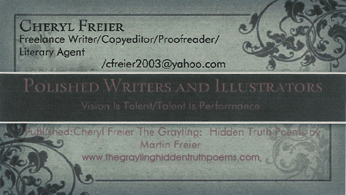 The Grayling - Hidden Truths: Poems By Martin Freier By Cheryl Freier
